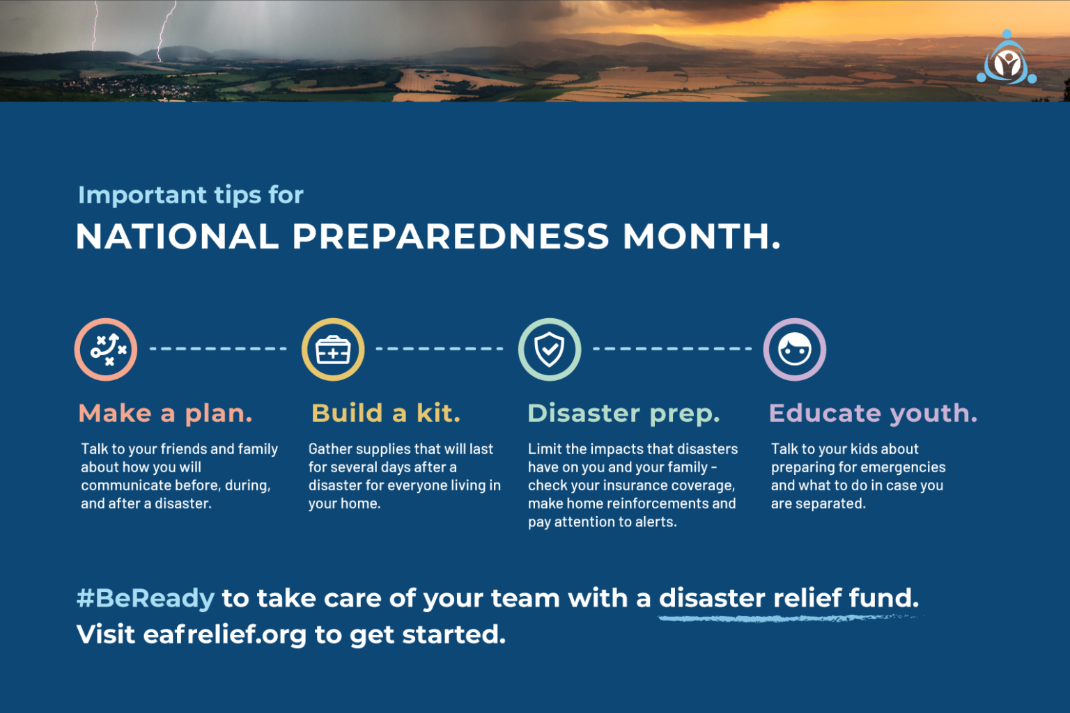 Disaster Readiness for National Prep Month | Launch a Fund!