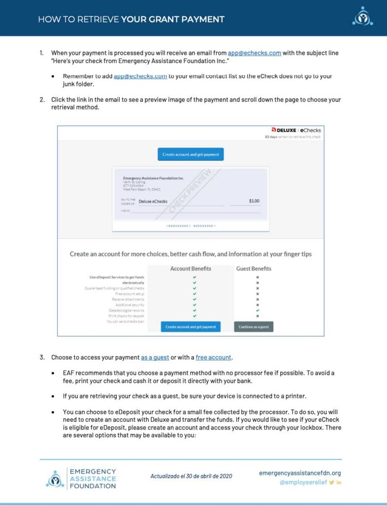 Resource Documents - Emergency Assistance Foundation, Inc.